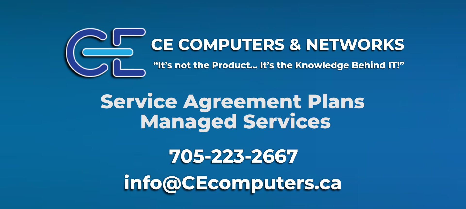 Service Agreement Plans - CE Computers